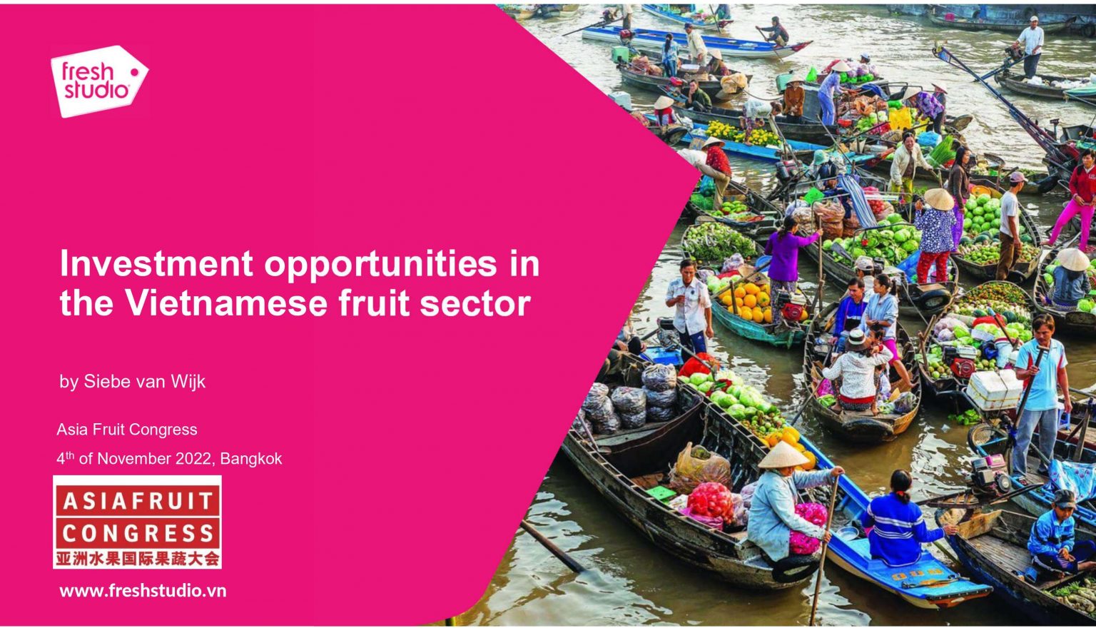 Fresh Studio presents at the Asia Fruit Congress in Bangkok – Fresh Studio